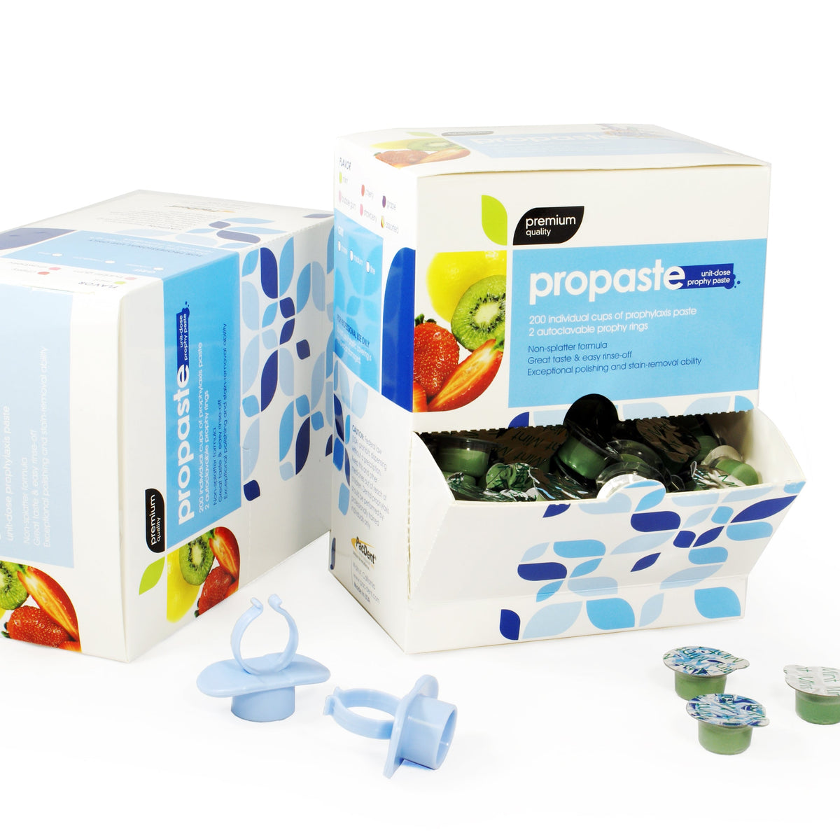 Pac-Dent | ProPaste 200 x paste cups & 2 plastic autoclavable prophy ...