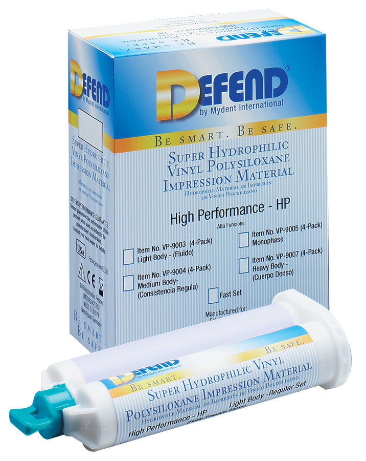 Mydent | Vinyl Polysiloxane Impression Material, Monophase Body Regular ...