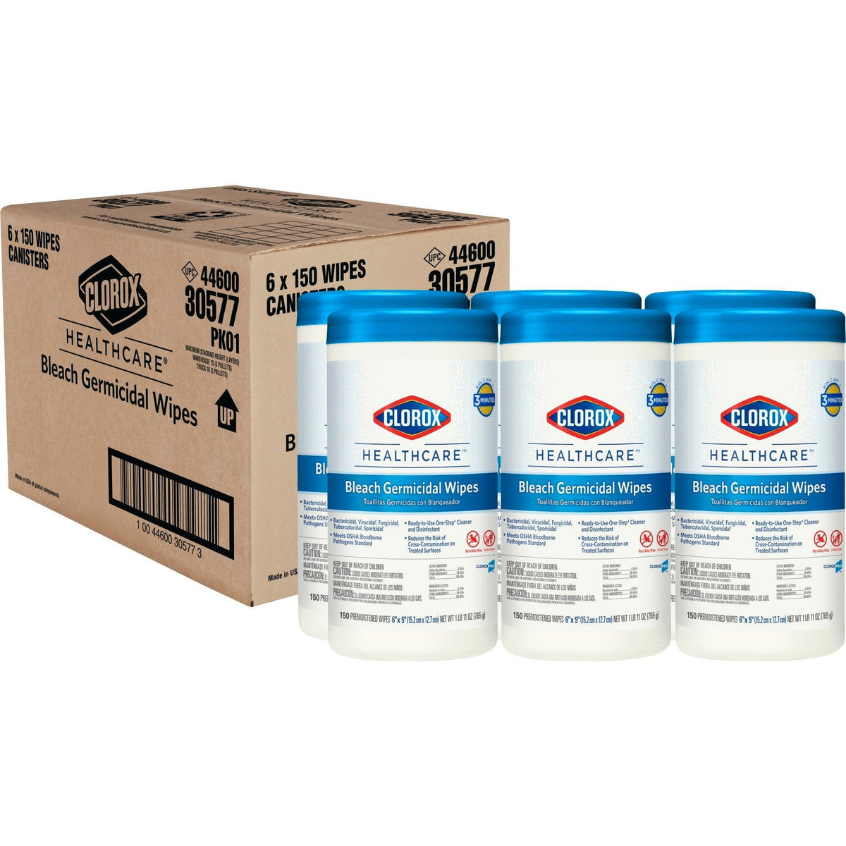 Clorox | Clorox Healthcare Surface Disinfectant Cleaner Premoistened ...