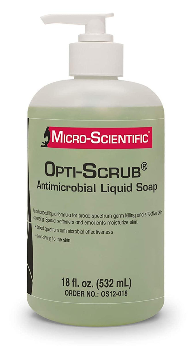 Micro Scientific Industries | Opti-Scrub Antimicrobial Liquid Soap ...